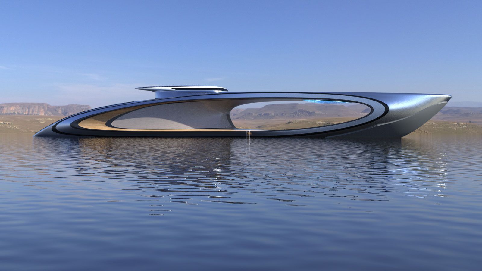 Revealed: The 69m superyacht concept with a hole in its superstructure